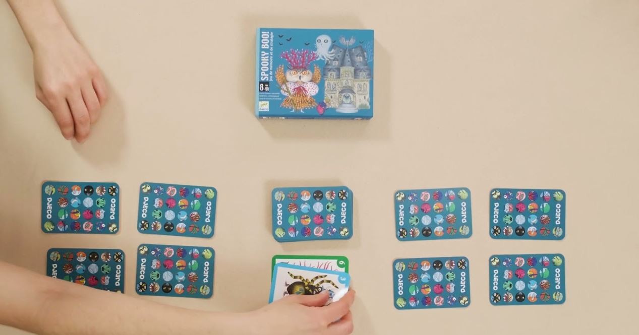 Spooky Boo! - Card Game - Djeco