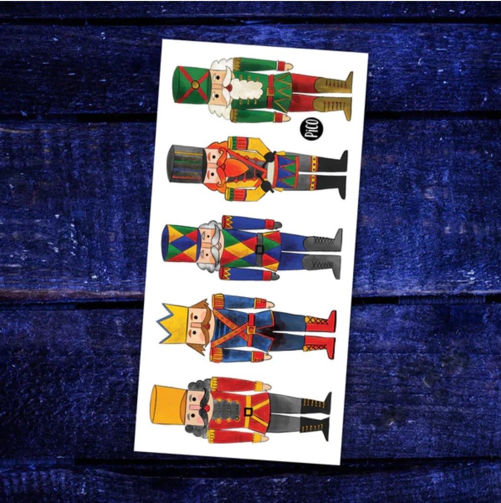 Temporary Tattoo Nutcracker - Pico